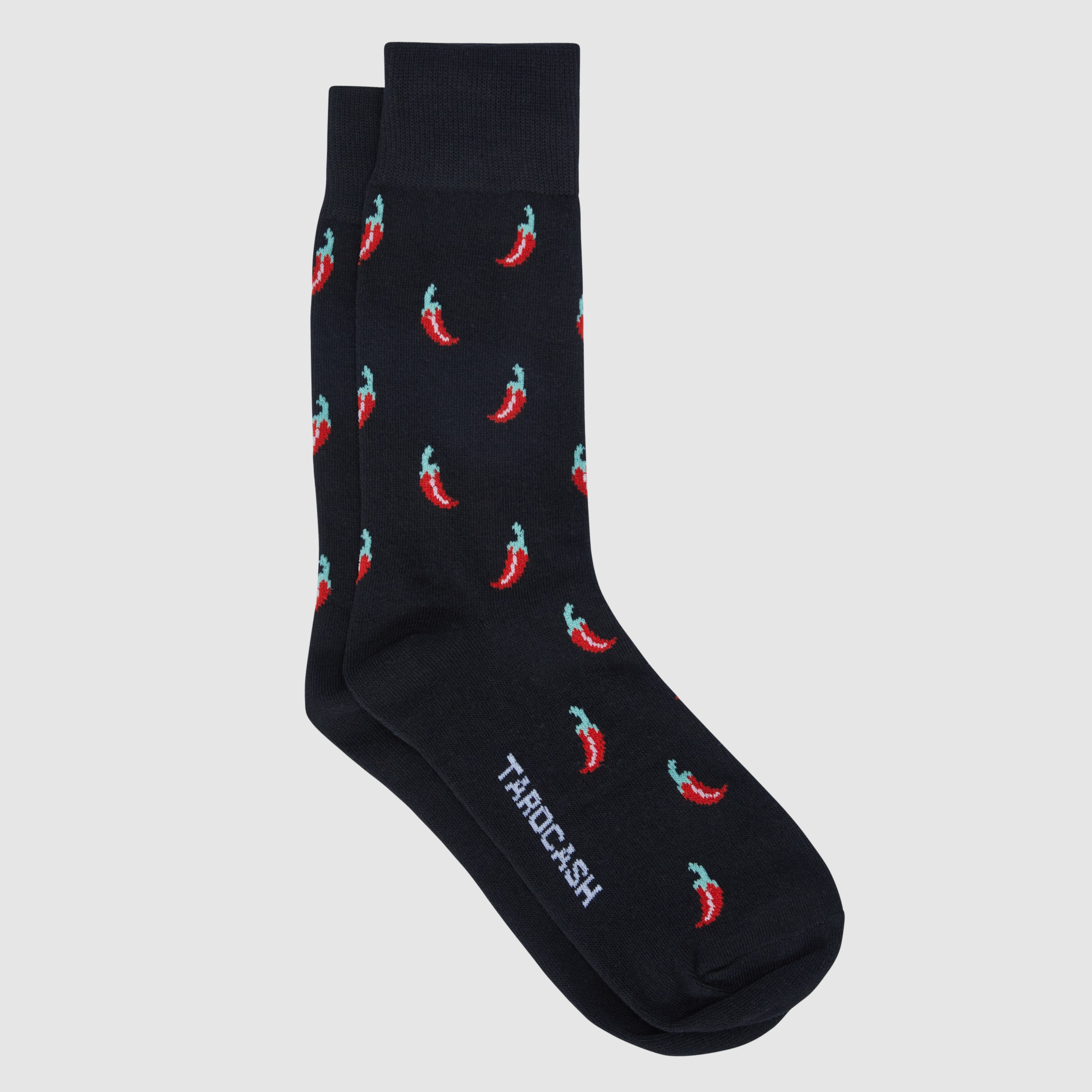 Black Hot Chilli Sock | Men's Accessories | Tarocash AU