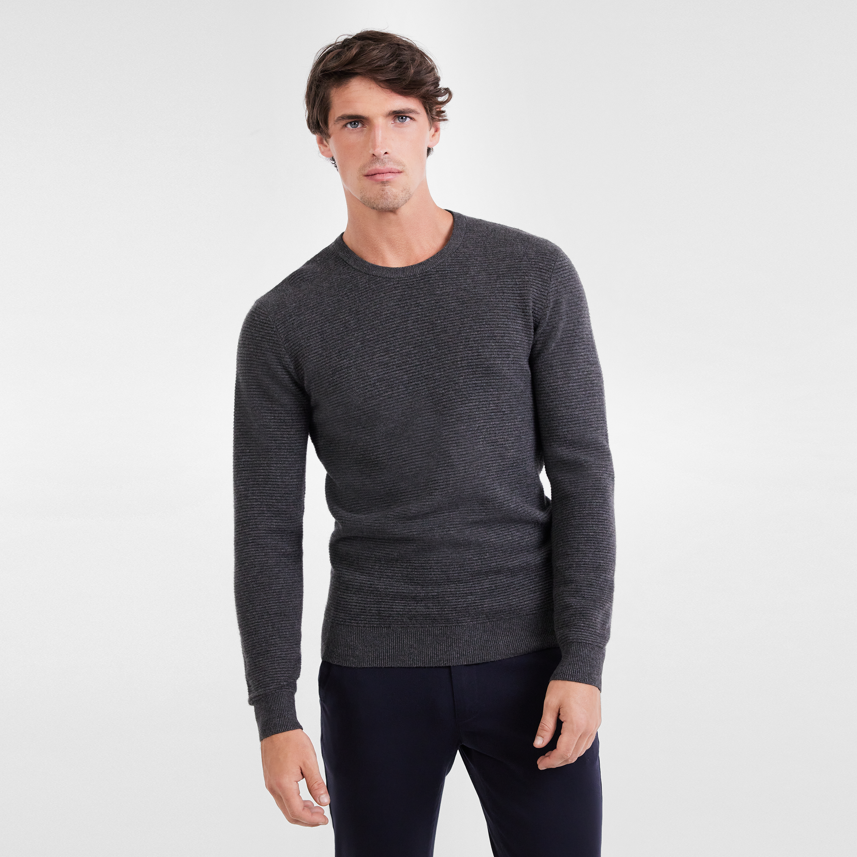 Black Gitano Luxe Touch Knit | Men's Tops | Tarocash AU