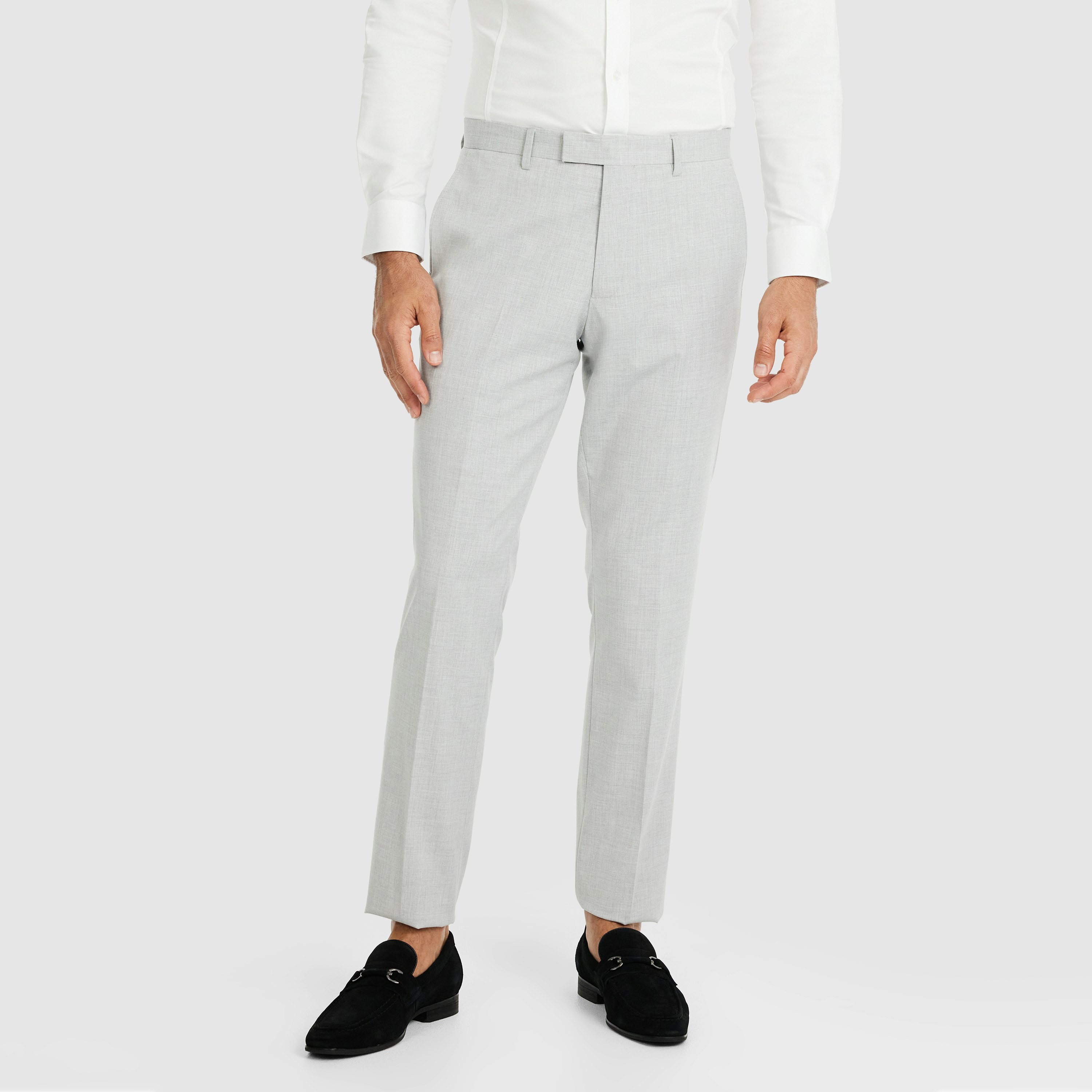 Silver Caleb Slim Pant | Men's Bottom | Tarocash AU