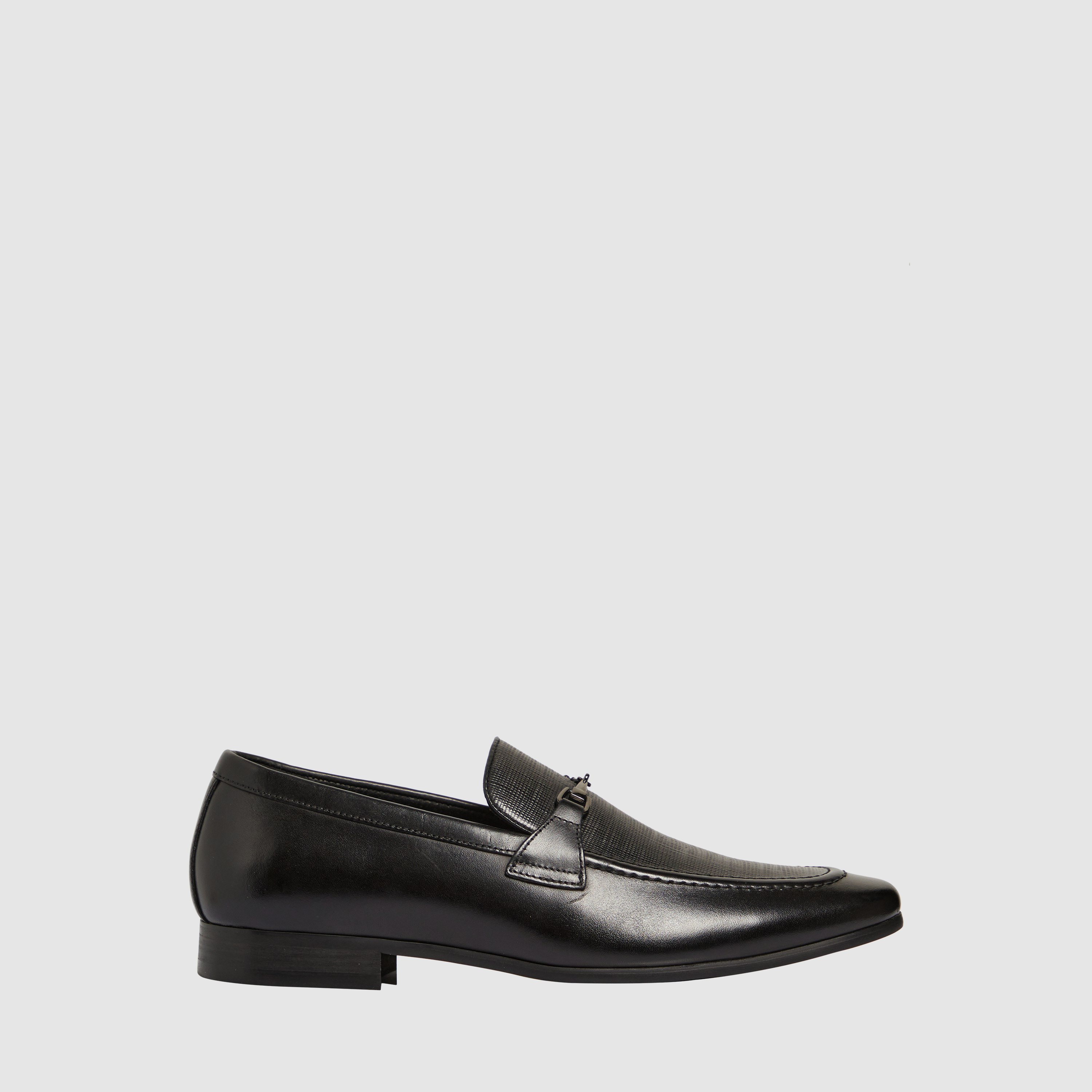 Black Byblos Textured Loafer | Men's Shoe | Tarocash AU