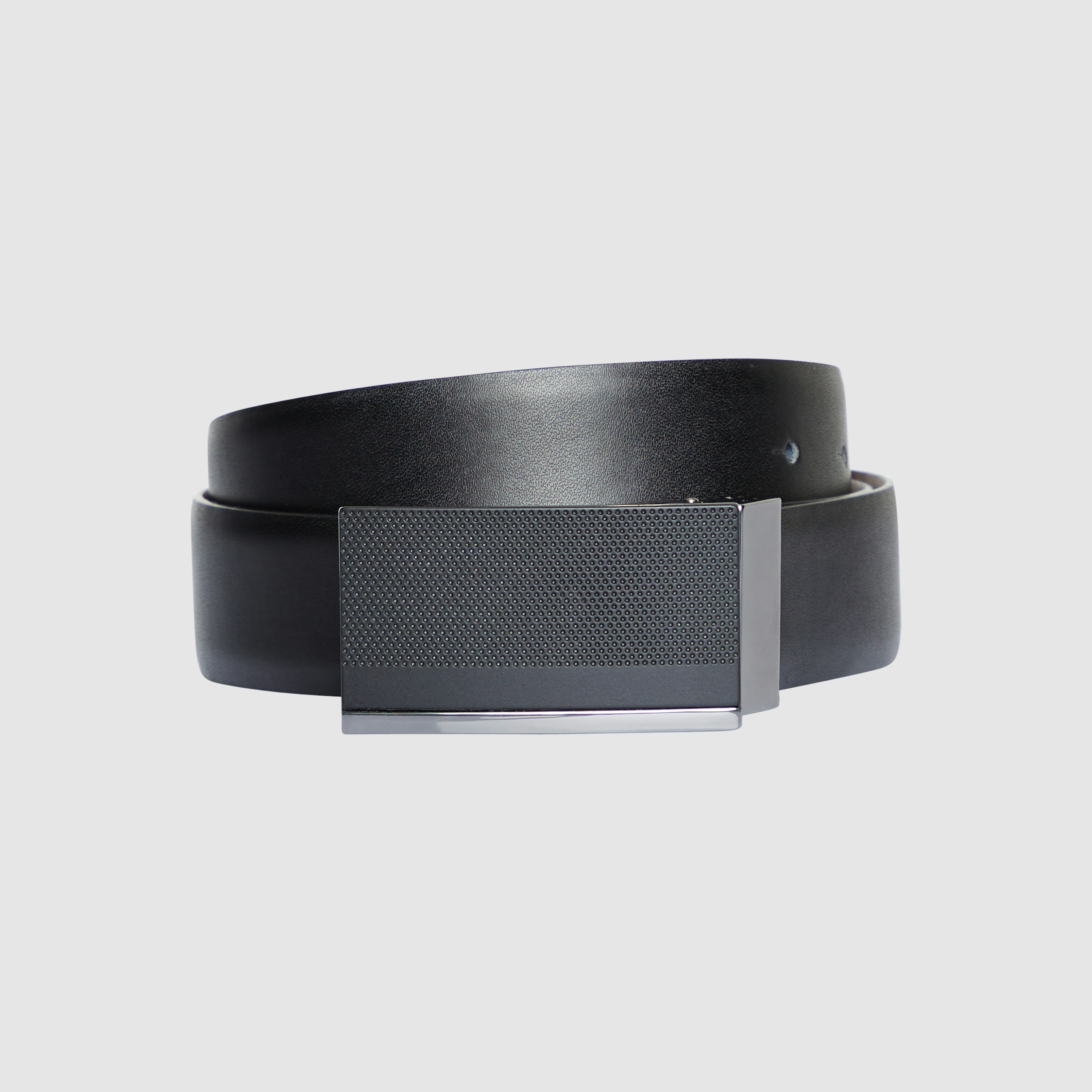 Black/Choc Harris Reversible Belt | Men's Accessories | Tarocash AU
