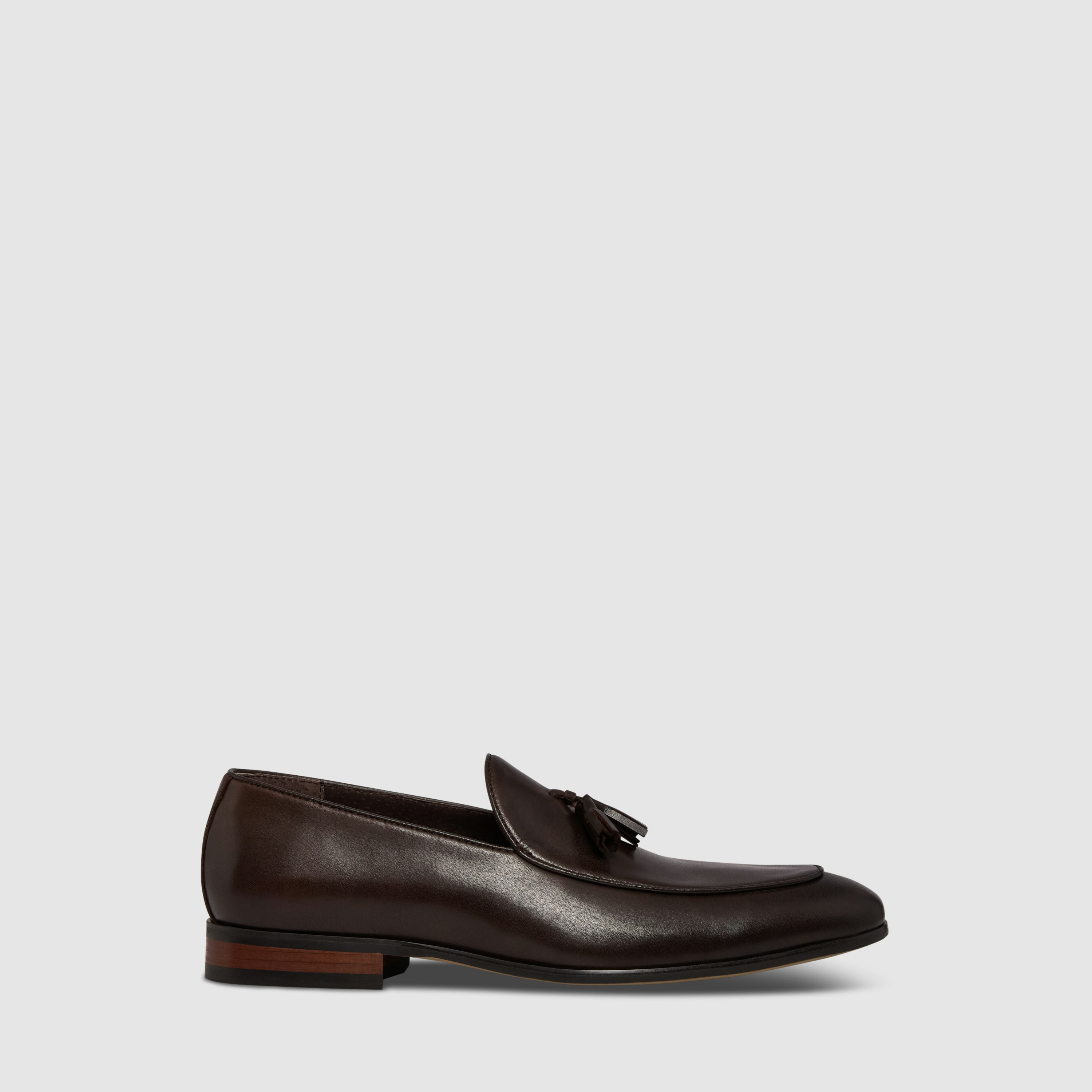 Chocolate Chambers Tassel Dress Loafer | Men's Shoe | Tarocash AU